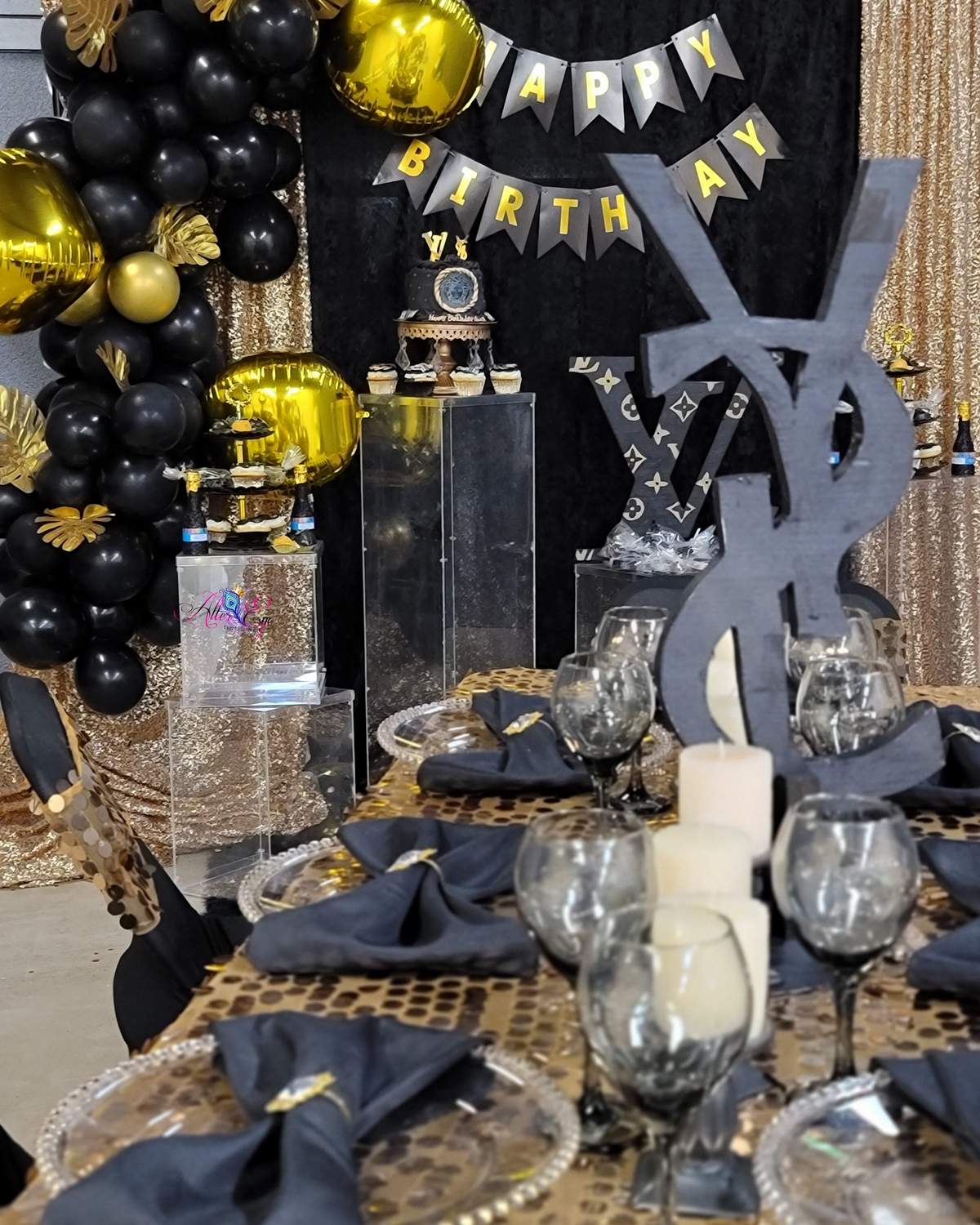 Designer inspired Birthday Party Ideas | Photo 2 of 10 | Catch My Party