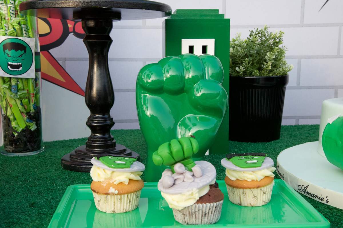 Hulk Birthday Party Ideas | Photo 1 of 21 | Catch My Party