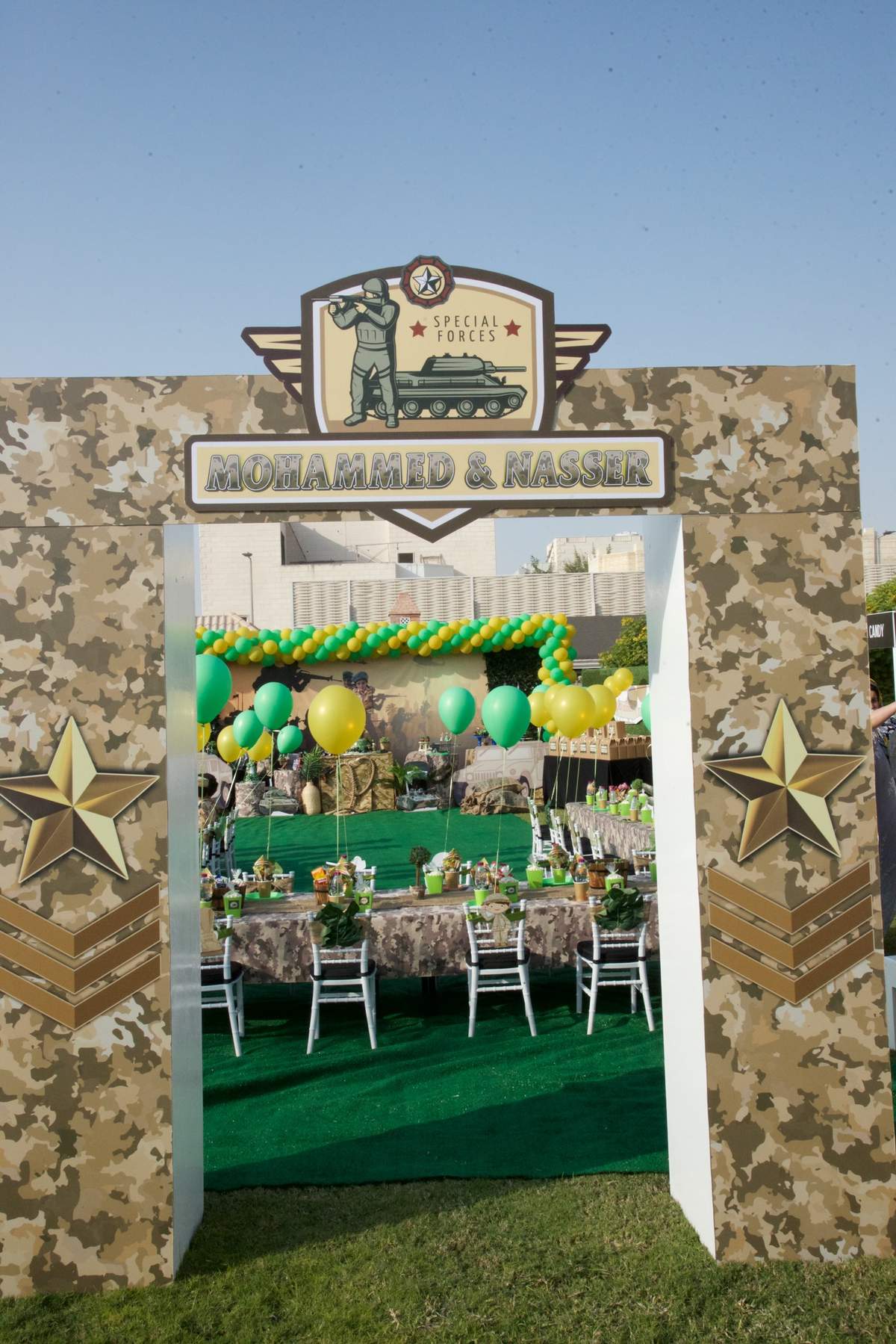 Army Birthday Party Ideas | Photo 6 of 39 | Catch My Party
