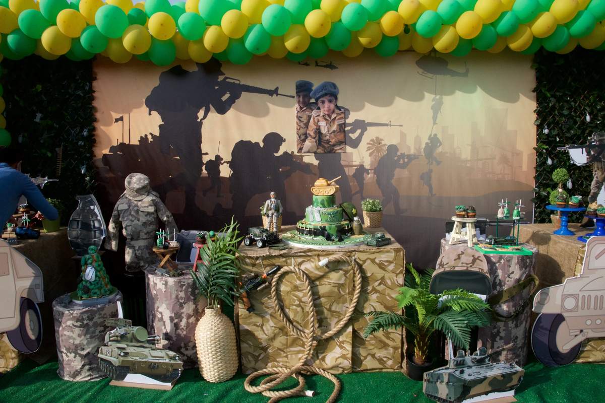 Army Birthday Party Ideas | Photo 6 of 39 | Catch My Party