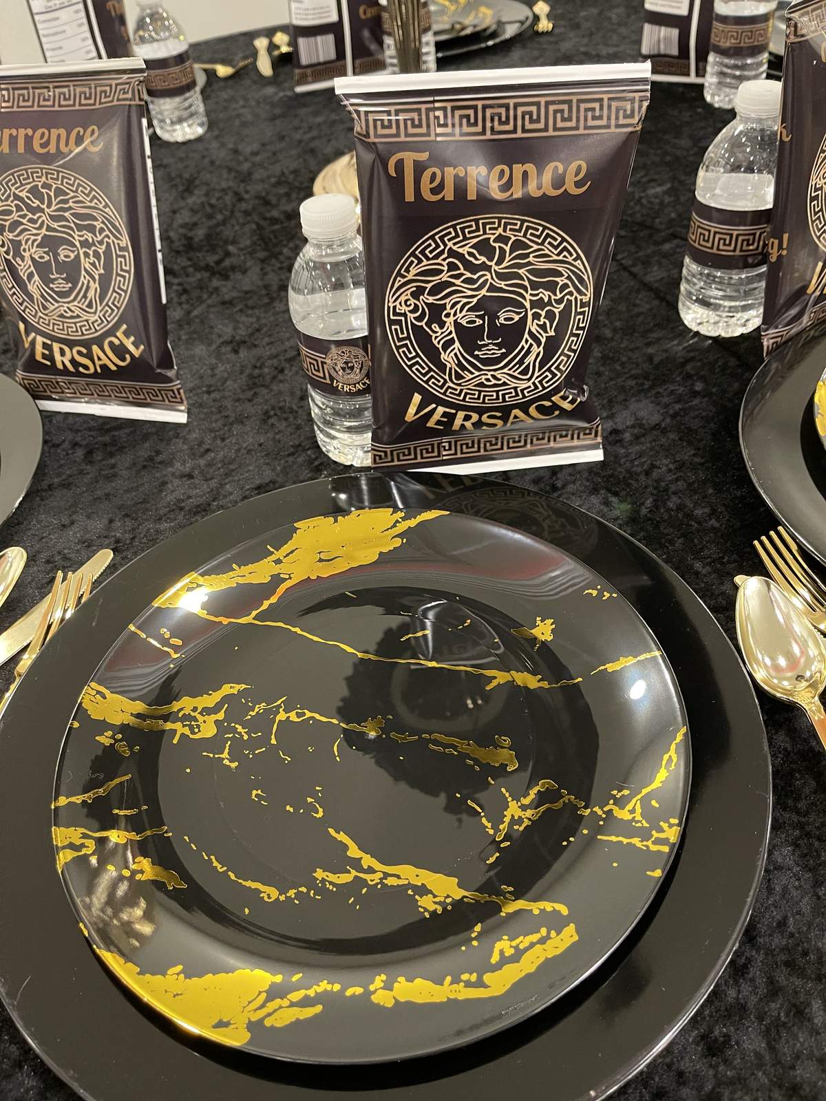 Versace inspired Birthday Party Ideas | Photo 3 of 13 | Catch My Party