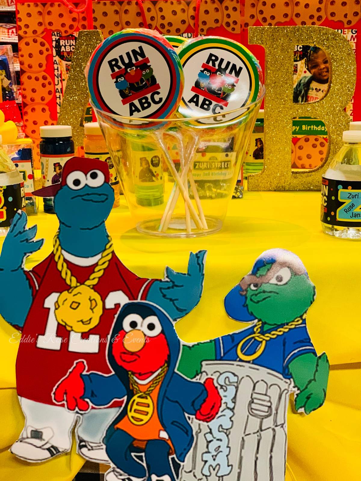 Run ABC Seasme Street 2nd Birthday Birthday Party Ideas | Photo 1 of 26 ...