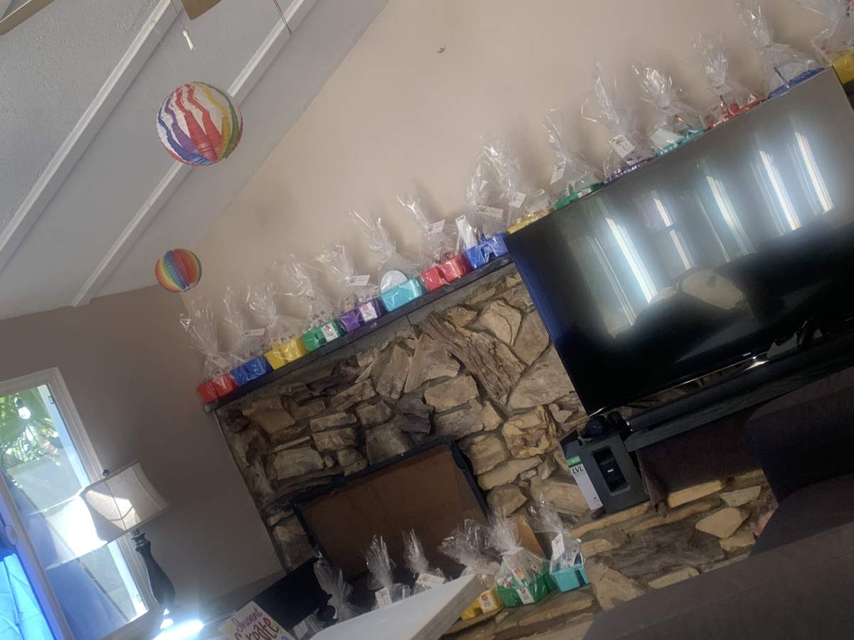 Painting / Birthday "Ava’s 7th paint party " | Catch My Party