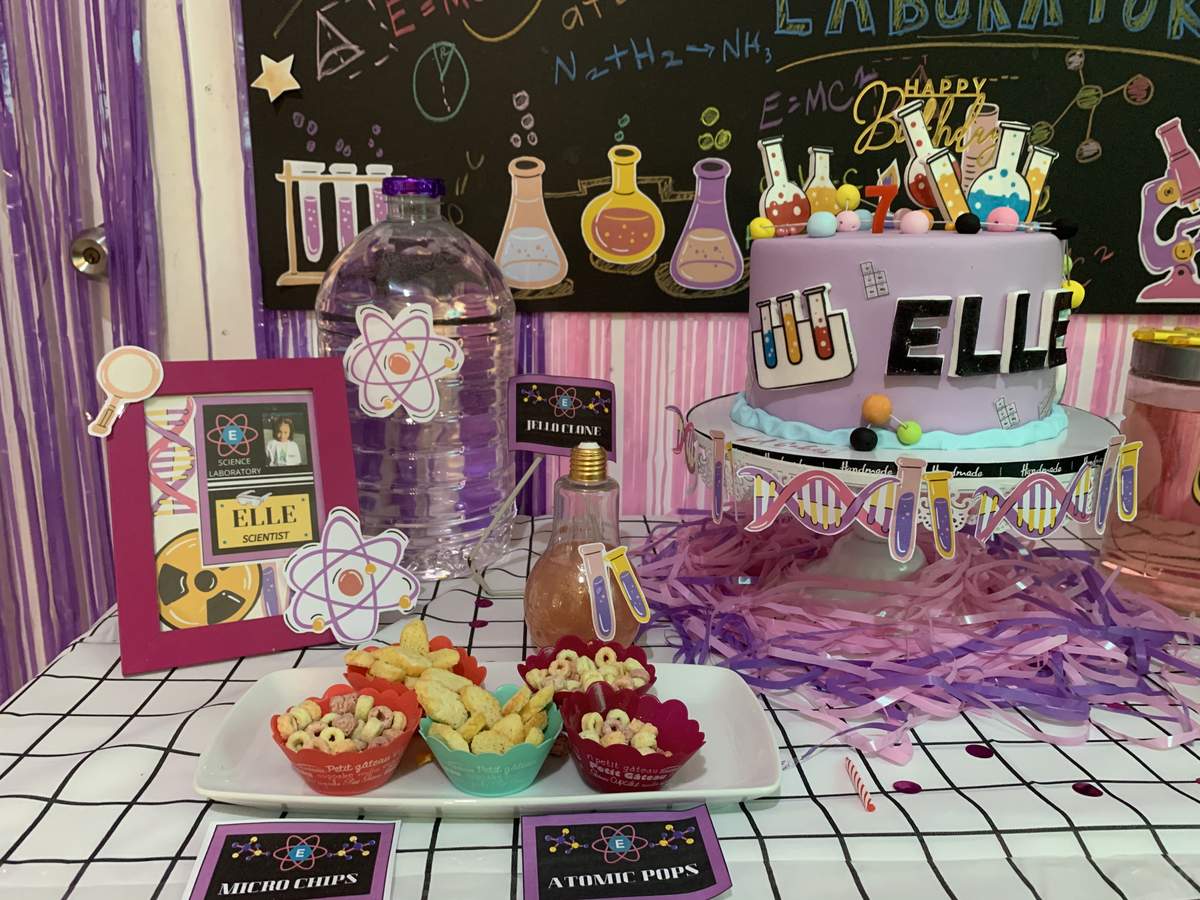 Science Laboratory Birthday Party Ideas | Photo 1 of 19 | Catch My Party