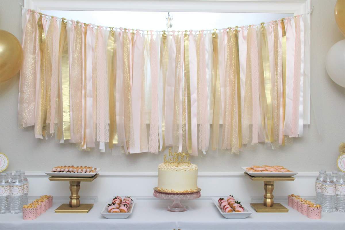 Golden Party Birthday Party Ideas | Photo 24 of 25 | Catch My Party