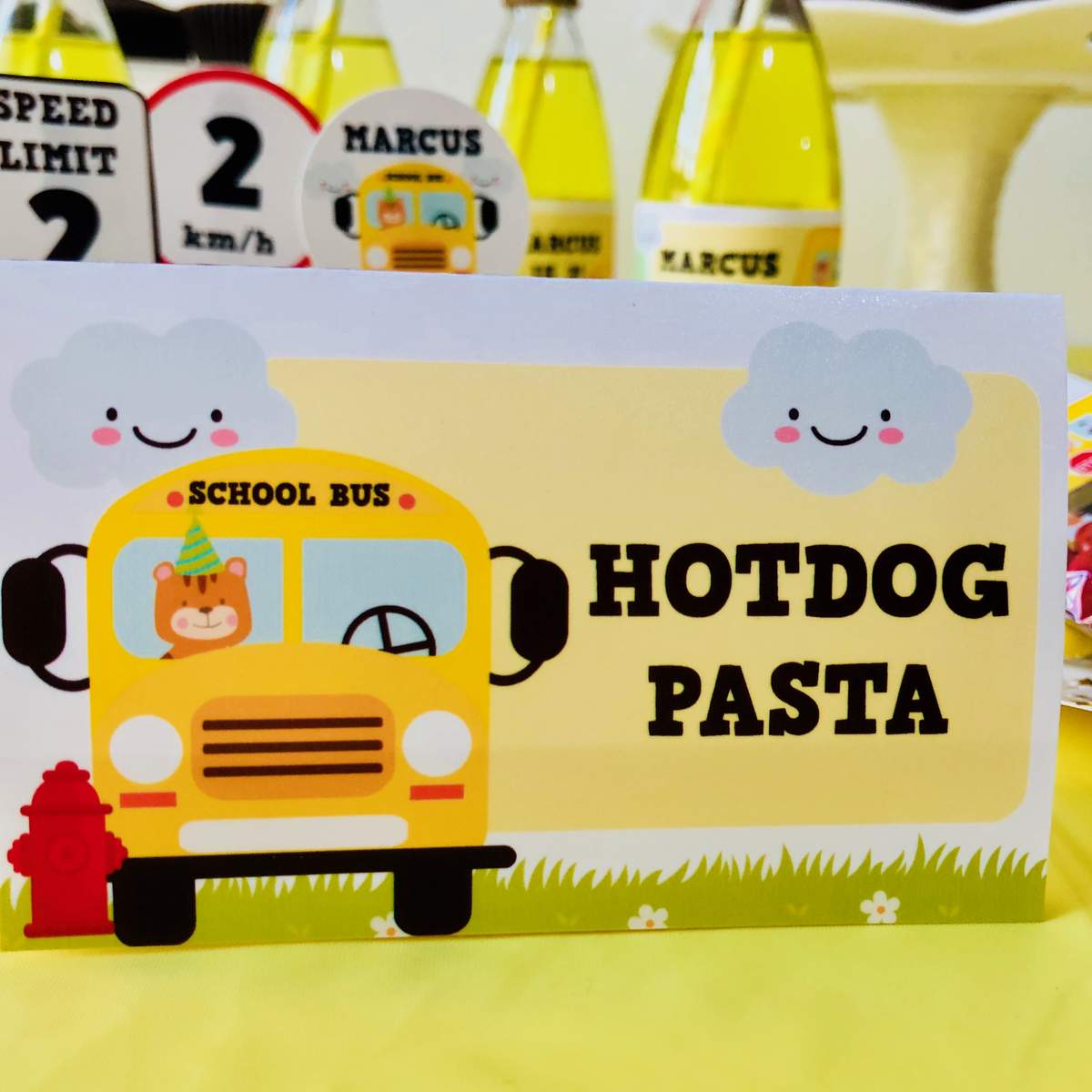 Wheels on the Bus Birthday Party Ideas | Photo 10 of 16 | Catch My Party