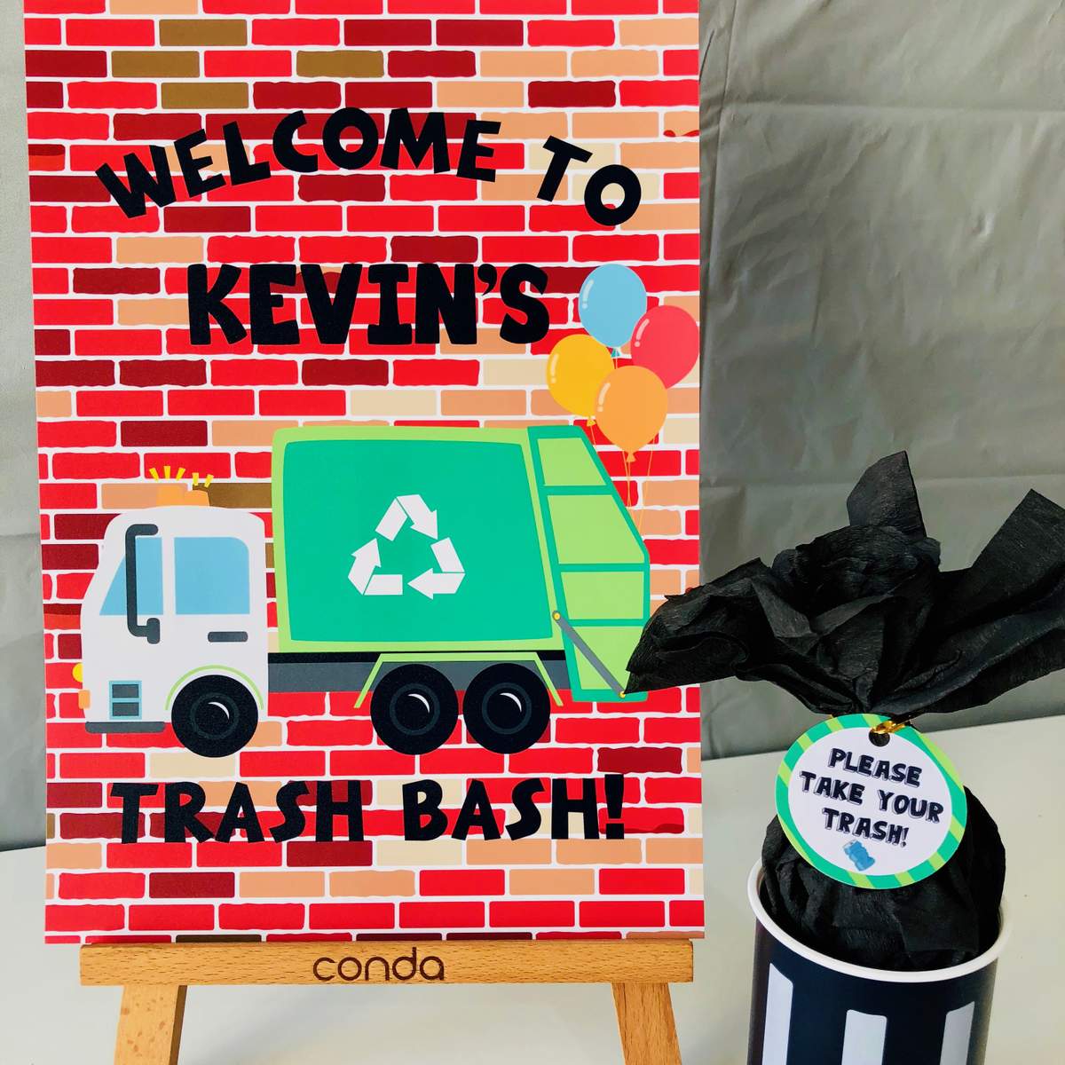 Garbage Truck Birthday Party Ideas | Photo 12 of 16 | Catch My Party