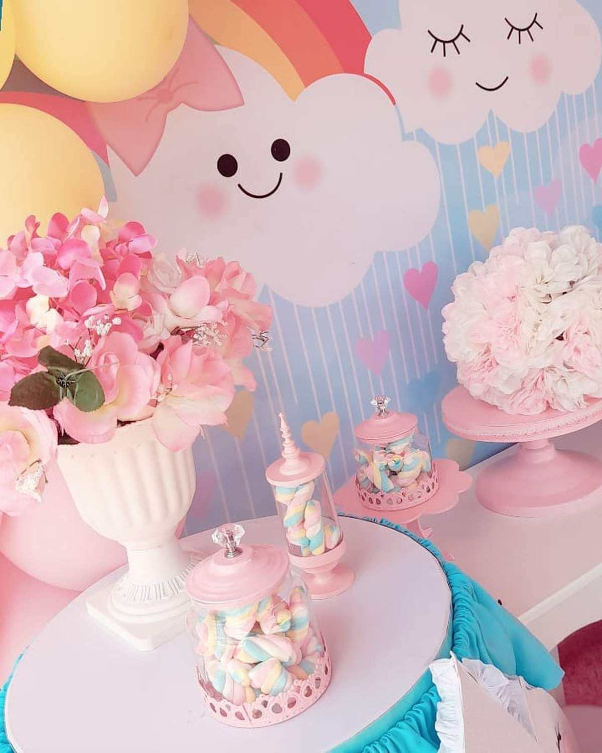 Rain / Umbrellas Birthday Party Ideas | Photo 2 of 7 | Catch My Party