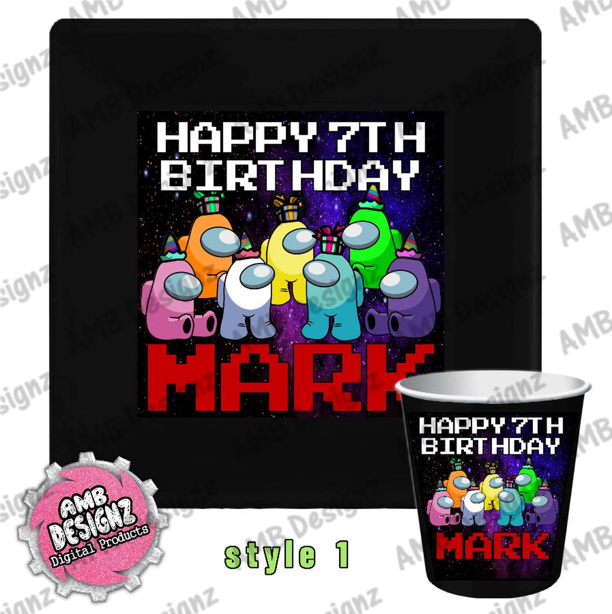 Among Us Birthday Party Ideas | Photo 20 of 20 | Catch My Party