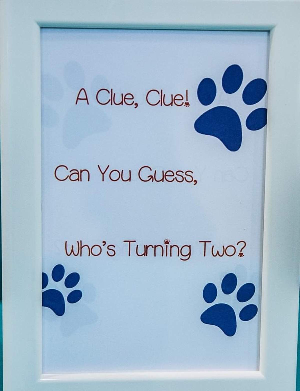 Blues clue / Birthday "Tre's blues clues" | Catch My Party