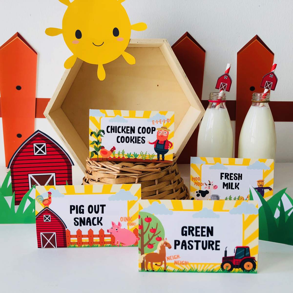 Old MacDonald Farm Birthday Party Ideas | Photo 28 of 28 | Catch My Party