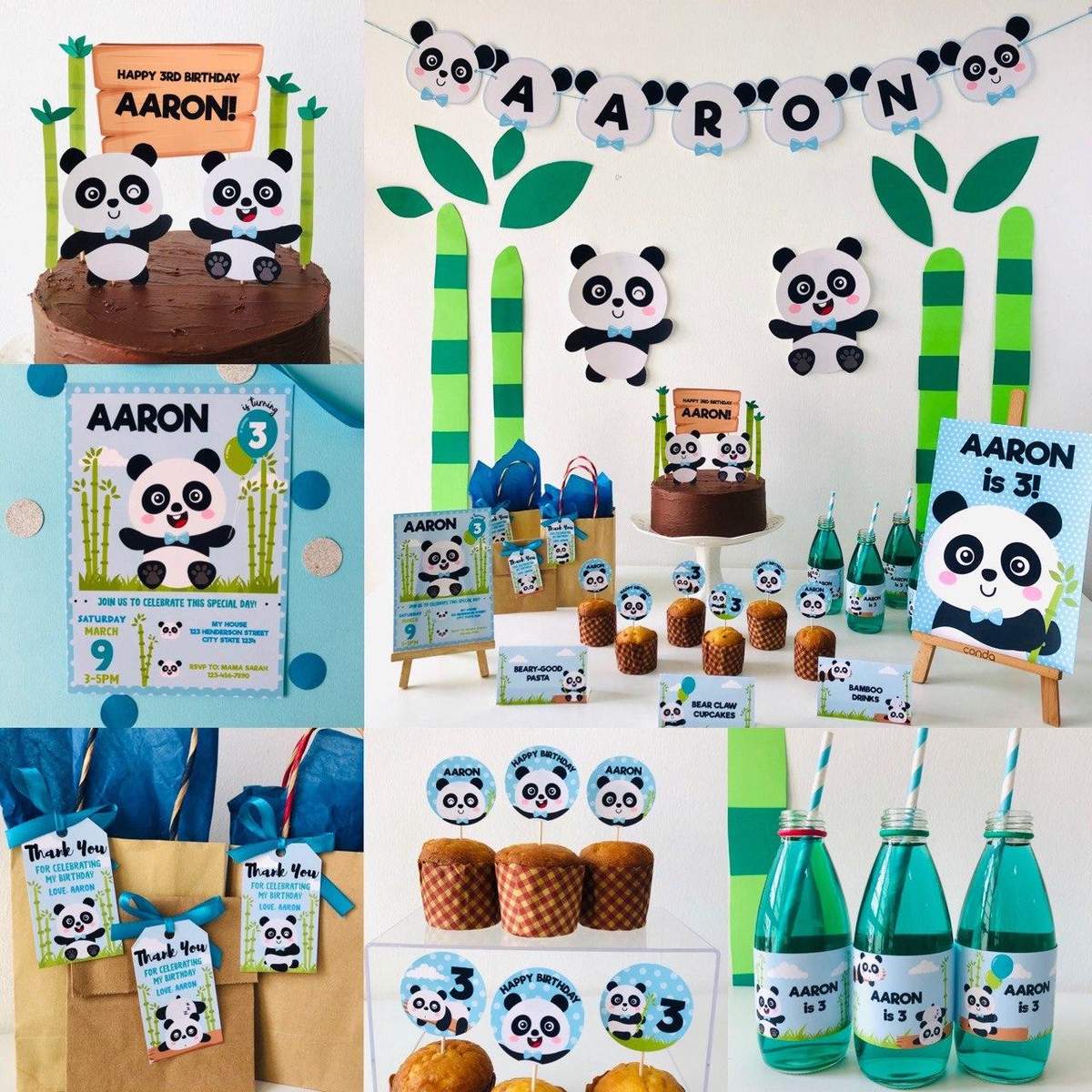 Panda Boy / Birthday "Panda Boy Party " | Catch My Party