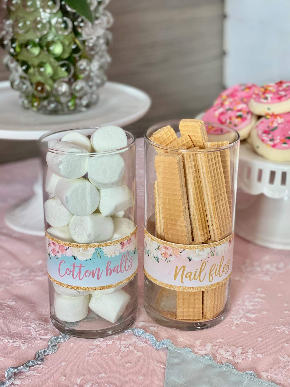 Floral Spa & Tea Party Birthday Party Ideas | Photo 2 of 28 | Catch My ...