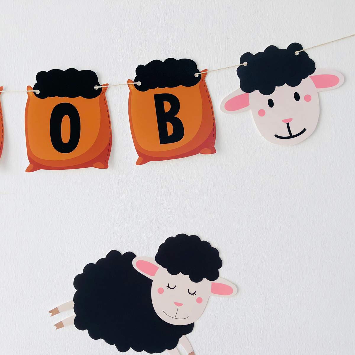 Baa Baa Black Sheep Birthday Party Ideas | Photo 17 of 23 | Catch My Party