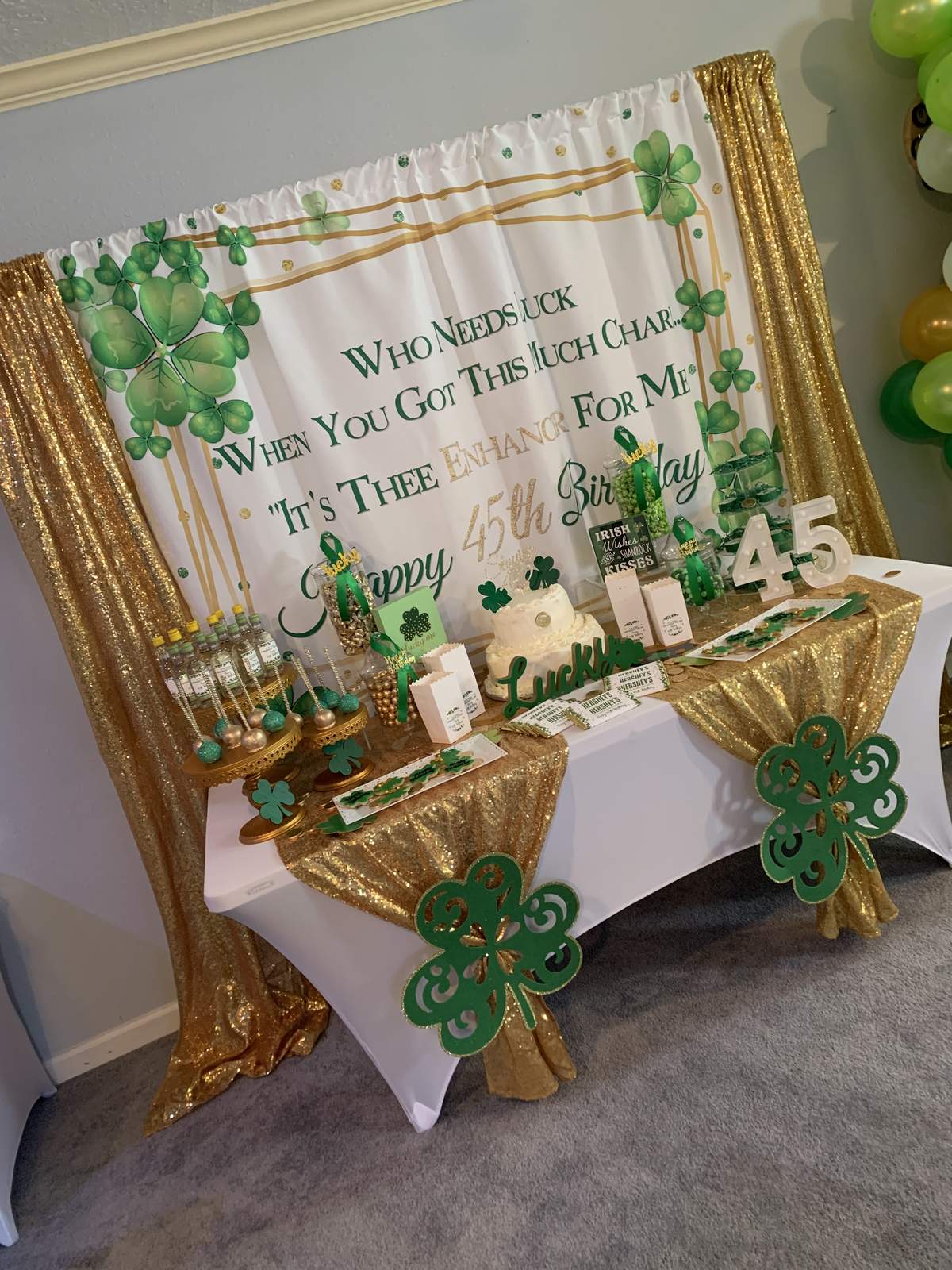 St Patrick / Birthday "St Patrick Birthday " | Catch My Party