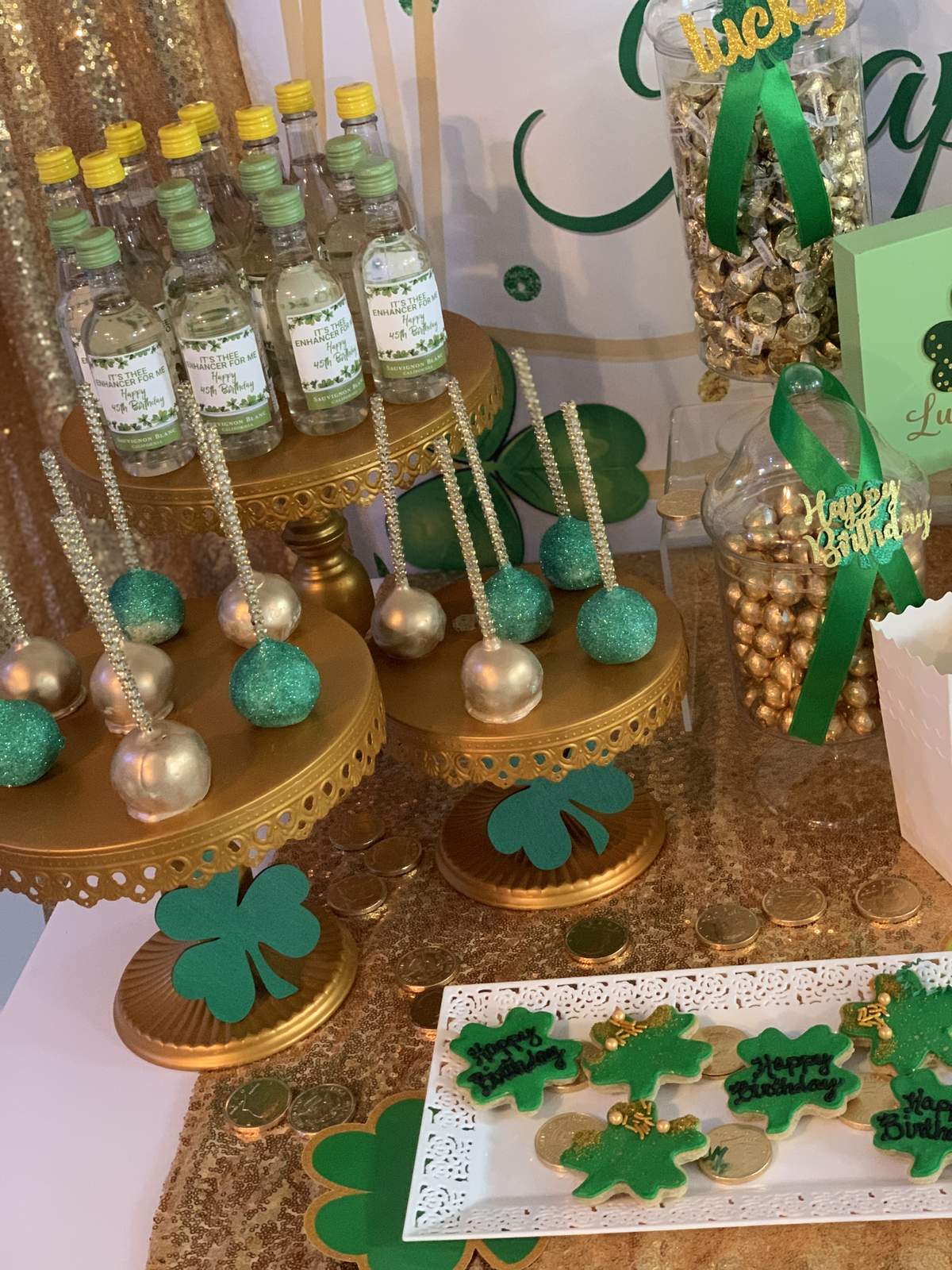 St Patrick Birthday Party Ideas | Photo 1 of 13 | Catch My Party