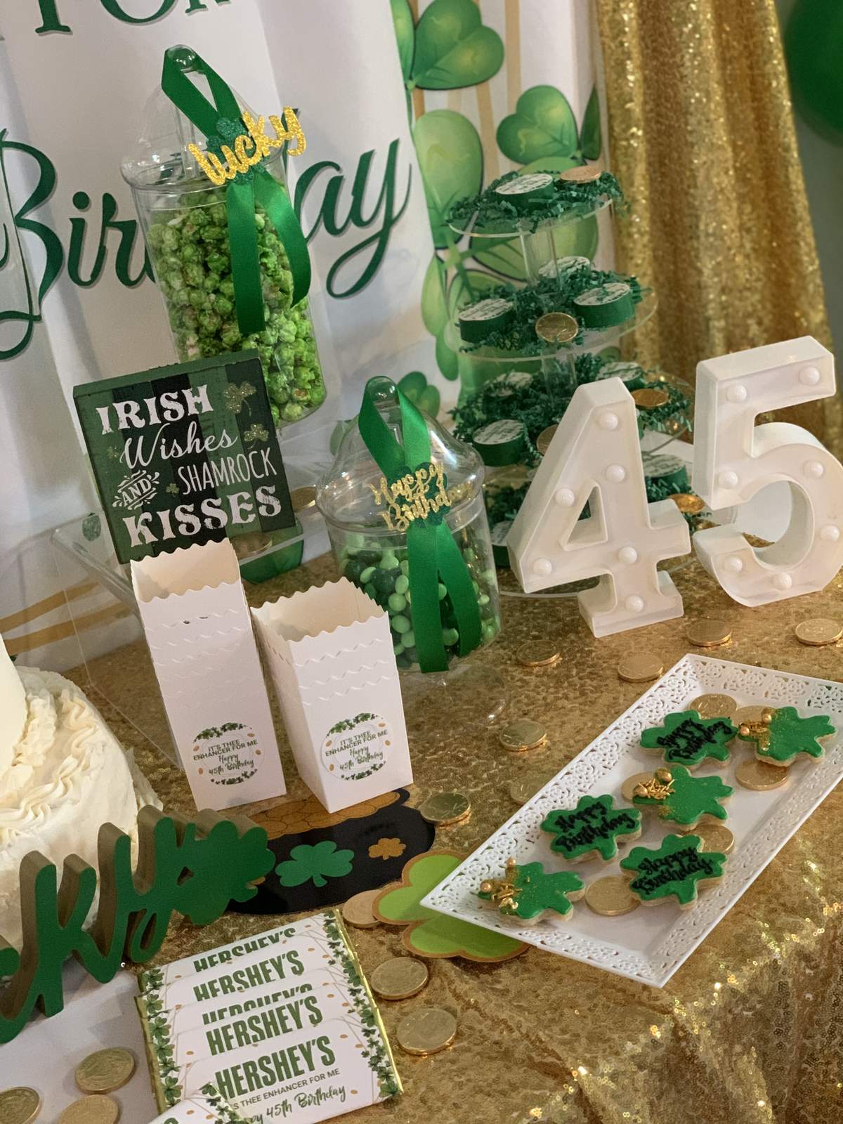 St Patrick Birthday Party Ideas | Photo 1 of 13 | Catch My Party