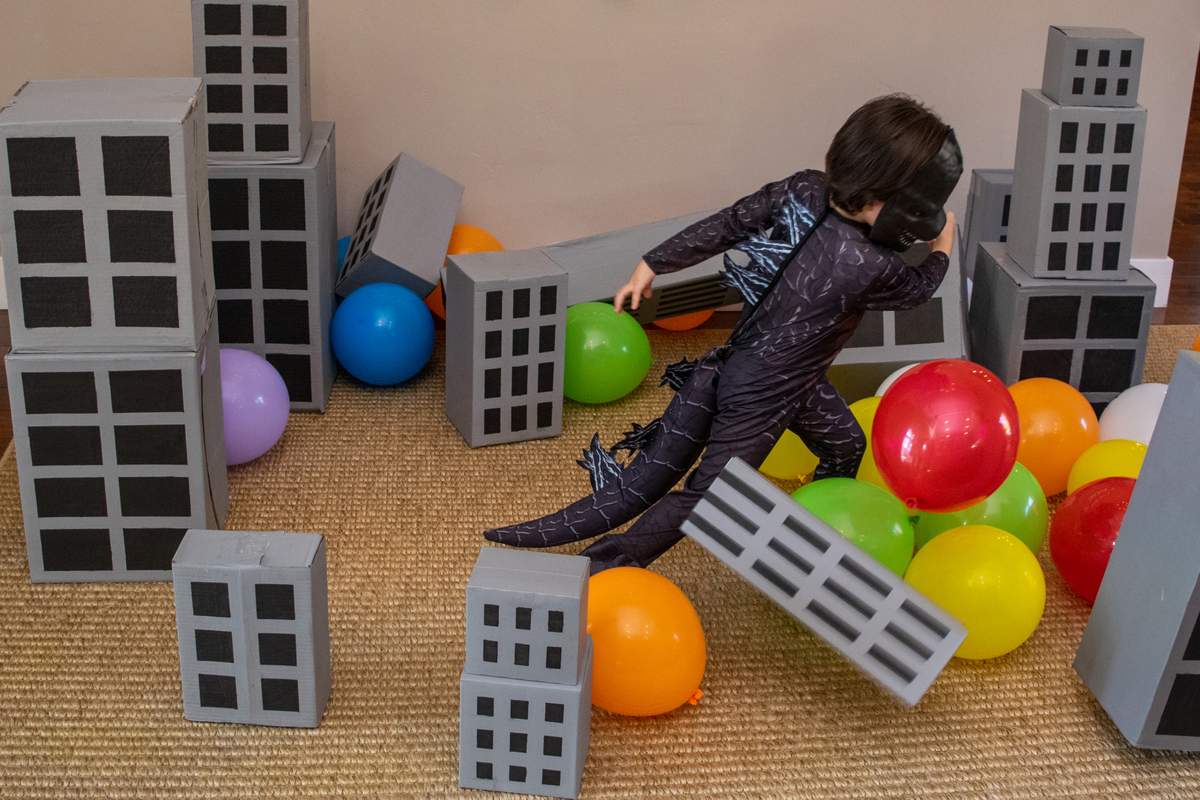 Godzilla Birthday Party Ideas | Photo 1 of 26 | Catch My Party