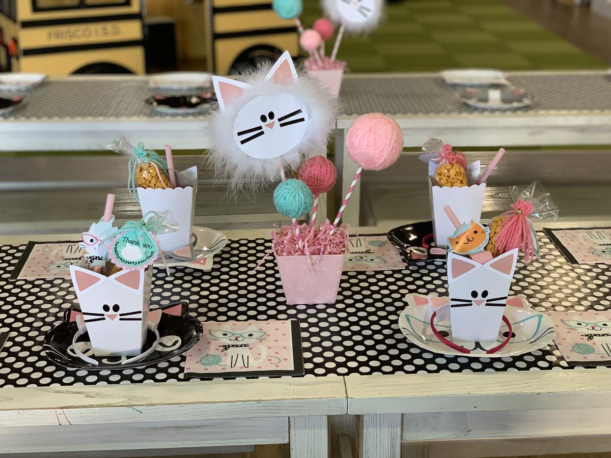 Kitty cat party Birthday Party Ideas | Photo 1 of 12 | Catch My Party