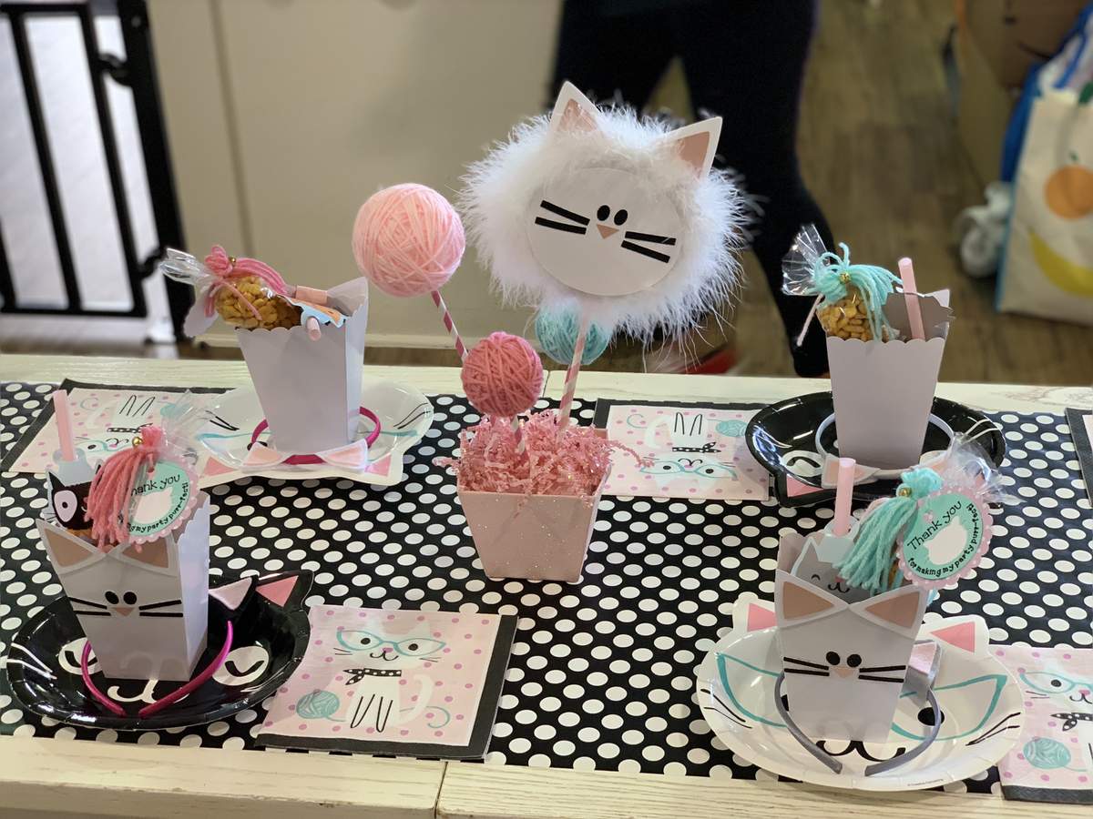 Kitty cat party Birthday Party Ideas | Photo 1 of 12 | Catch My Party