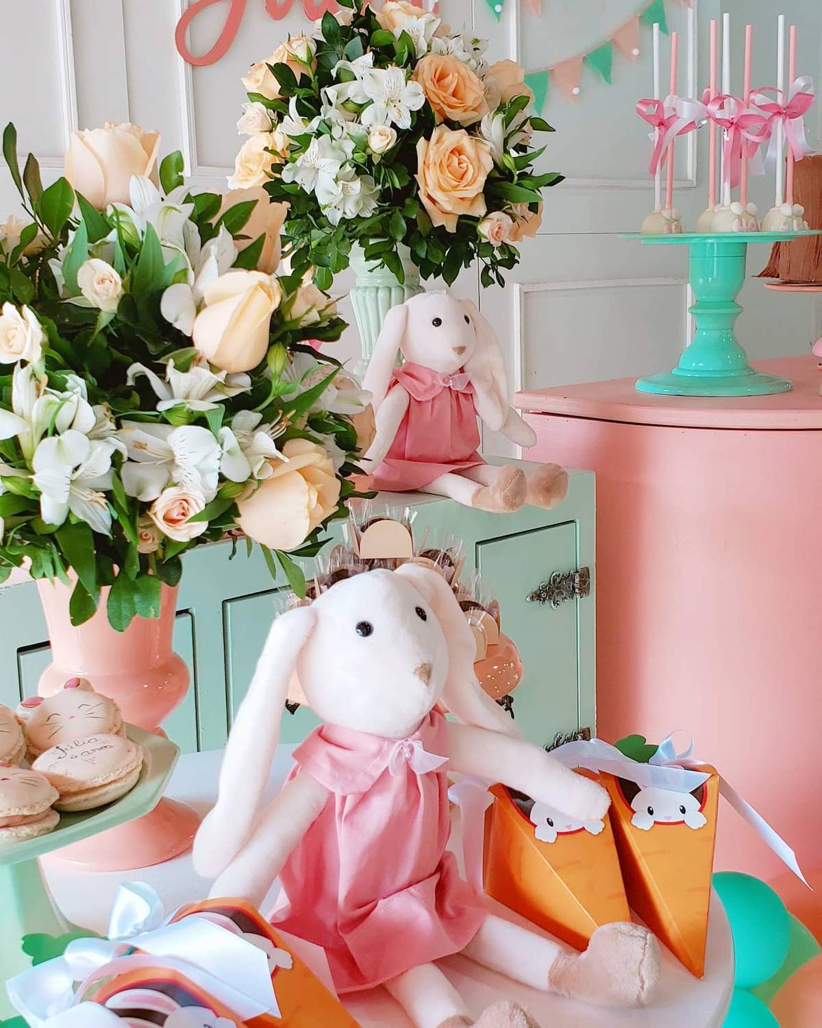 Rabbit Birthday Party Ideas | Photo 1 of 9 | Catch My Party