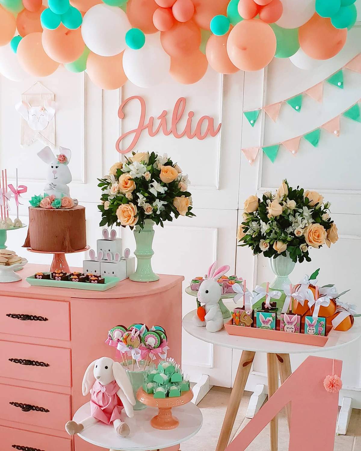Rabbit Birthday Party Ideas | Photo 4 of 9 | Catch My Party