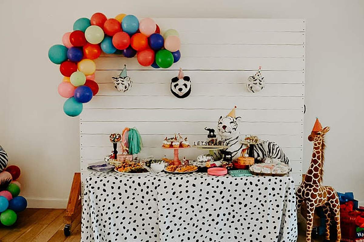 Party animal Birthday Party Ideas | Photo 12 of 22 | Catch My Party