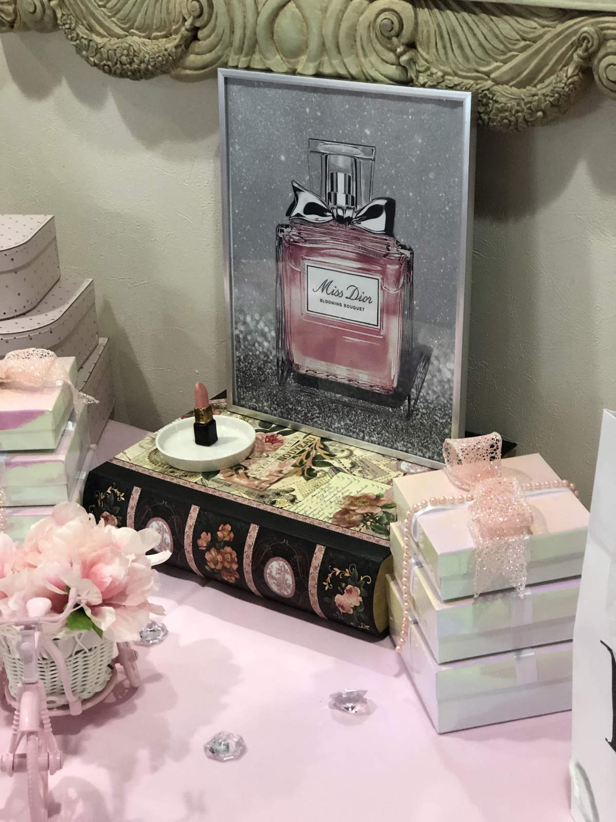 Dior & Diamonds Birthday Party Ideas | Photo 5 of 19 | Catch My Party