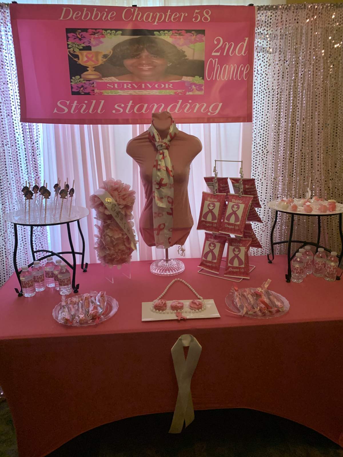 Breast cancer survivor Birthday Party Ideas | Photo 7 of 10 | Catch My Party