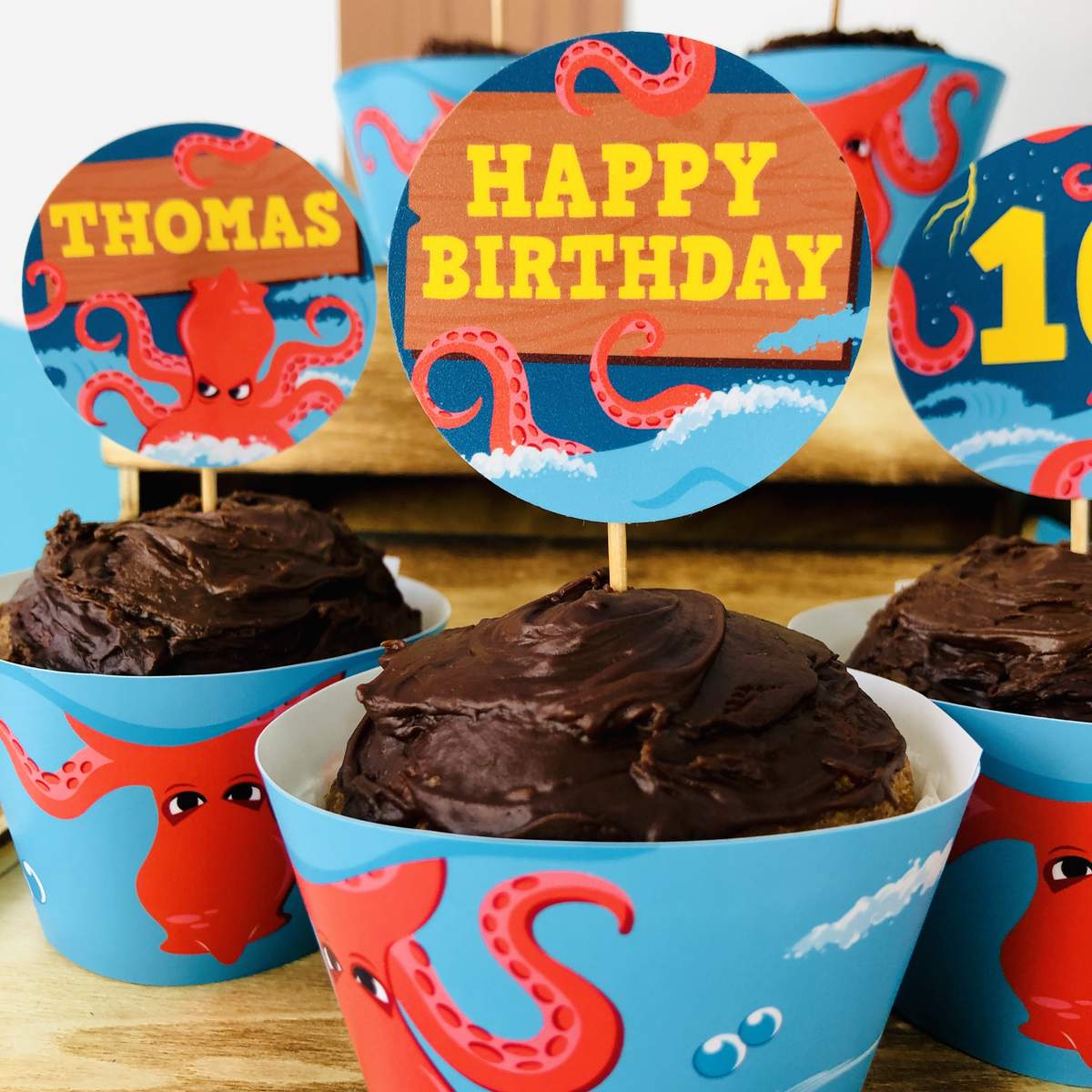 Kraken Octopus Birthday Party Ideas | Photo 1 of 27 | Catch My Party