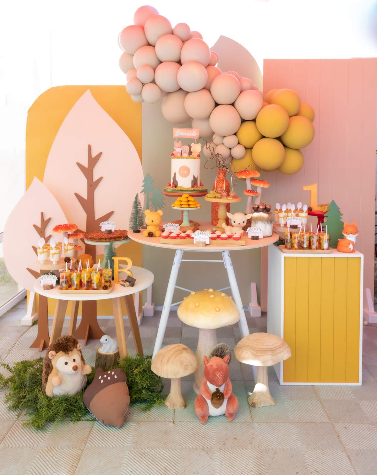 Woodland / Birthday "Woodland Animals Birthday Party" | Catch My Party