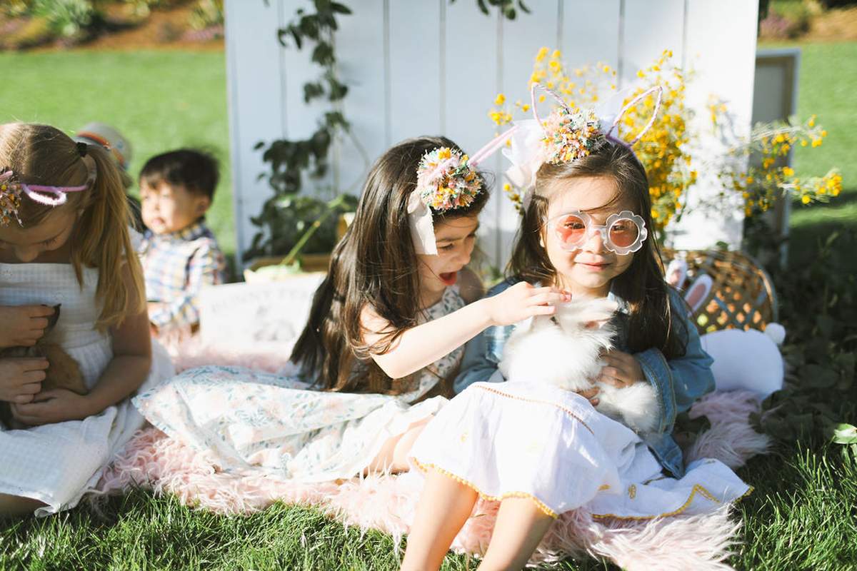 Petting Zoo Easter Party Ideas | Photo 1 of 46 | Catch My Party