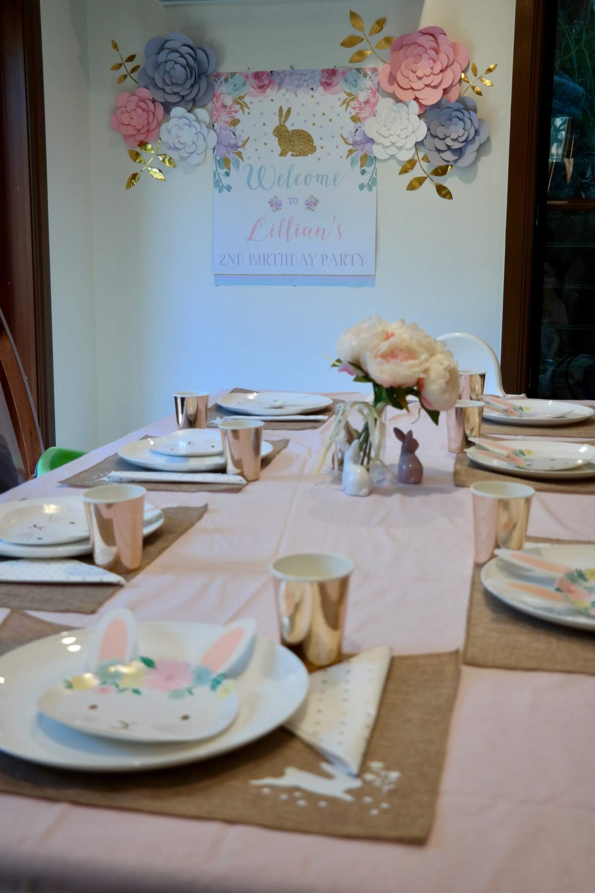 Bunny Rabbits Birthday Party Ideas | Photo 4 of 10 | Catch My Party