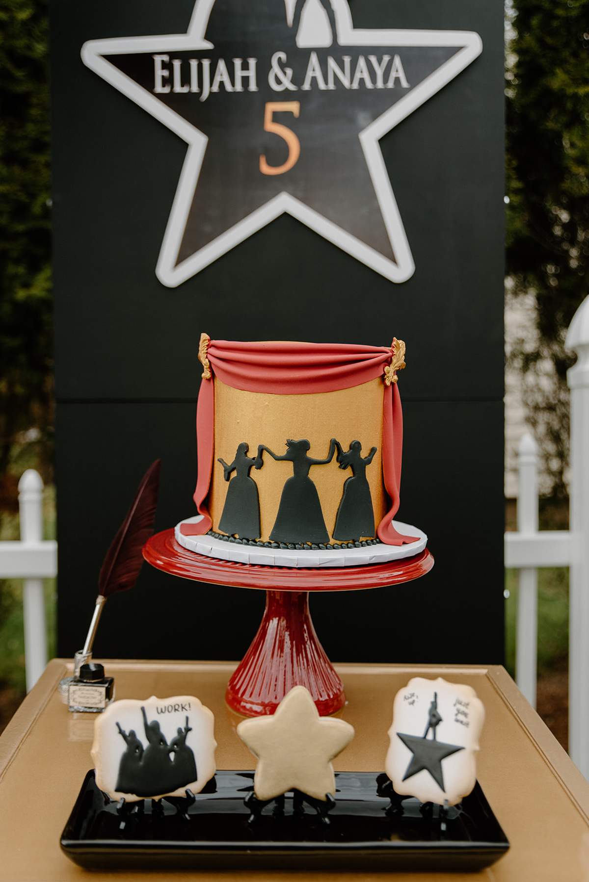 Hamilton the musical Birthday Party Ideas | Photo 10 of 26 | Catch My Party