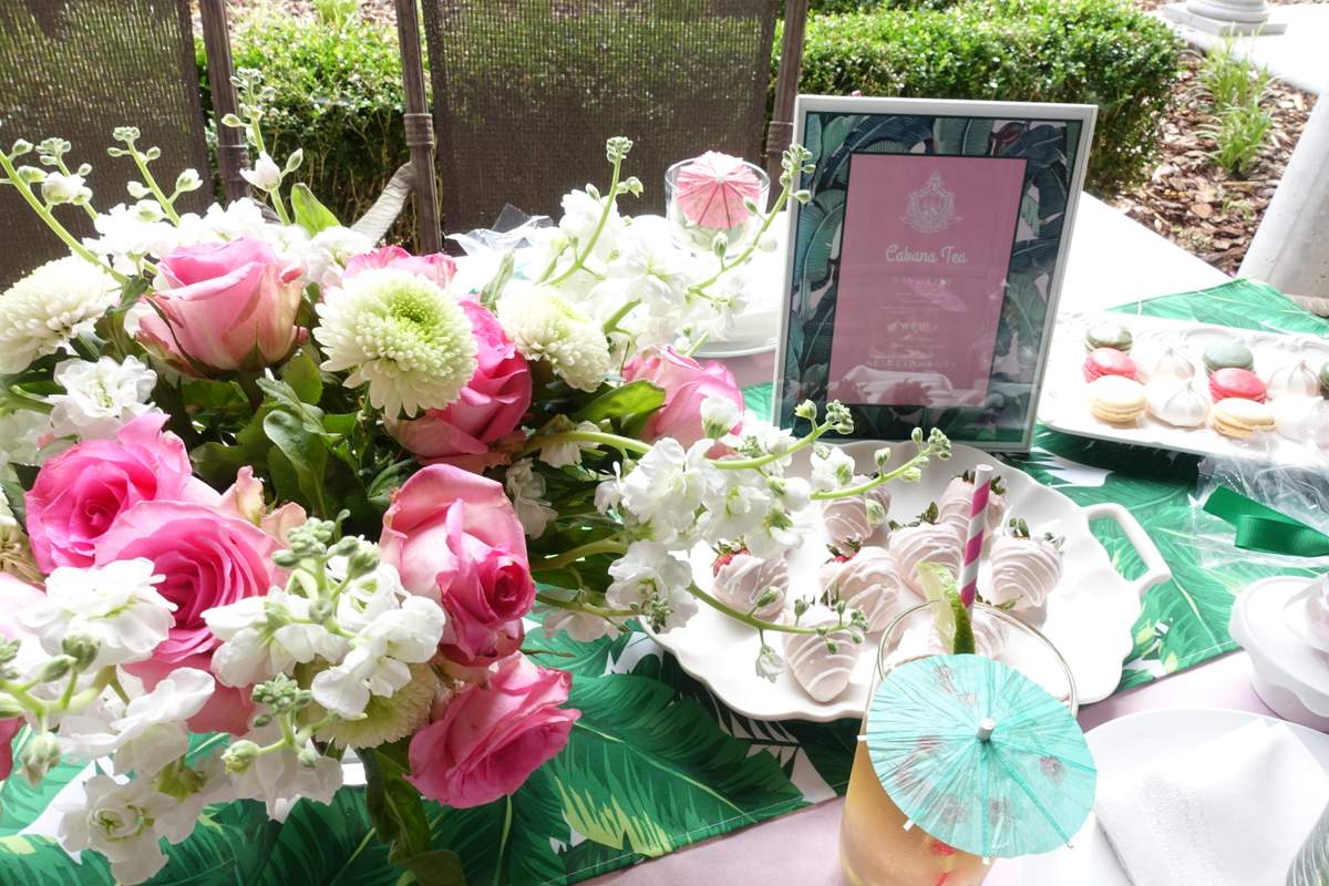 Beverly Hills Hotel Tea Party Party Ideas | Photo 12 of 19 | Catch My Party