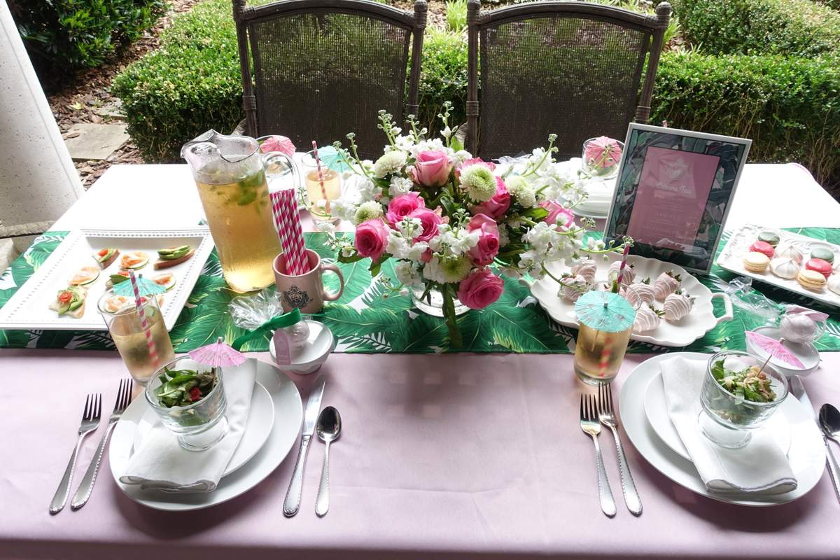 Beverly Hills Hotel Tea Party Party Ideas | Photo 12 of 19 | Catch My Party