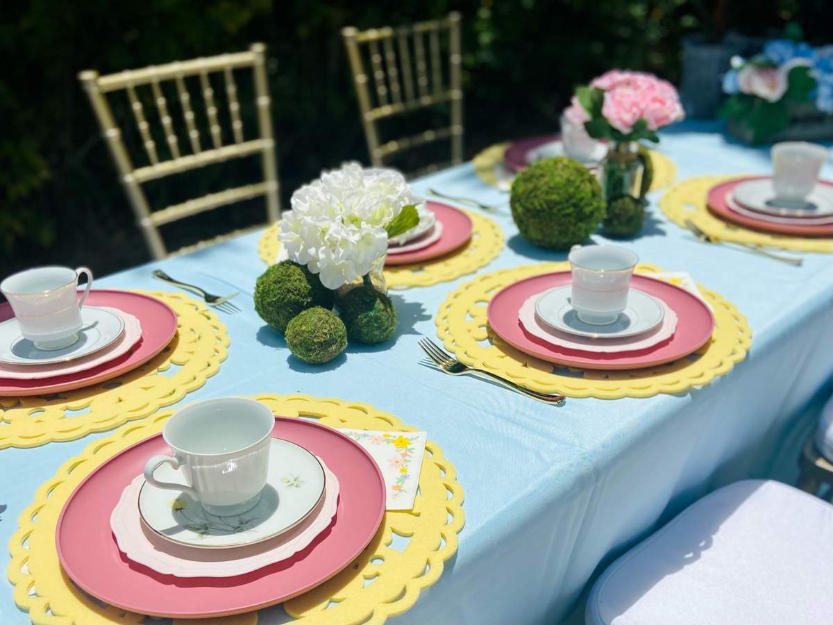 1st Birthday Tea Party Party Ideas | Photo 10 of 20 | Catch My Party