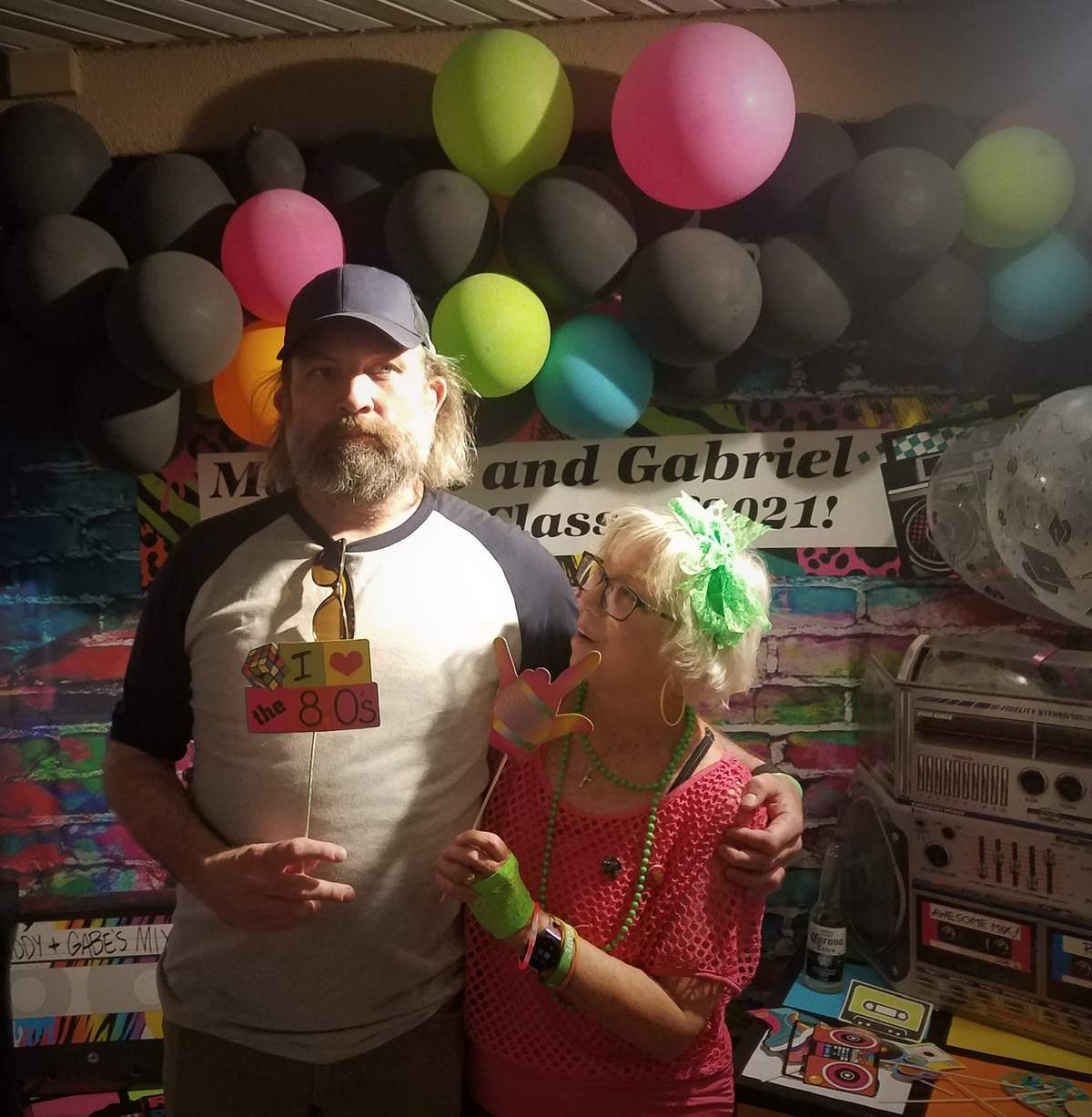 80’s / Graduation/End of School "RAD Grads Graduation " | Catch My Party