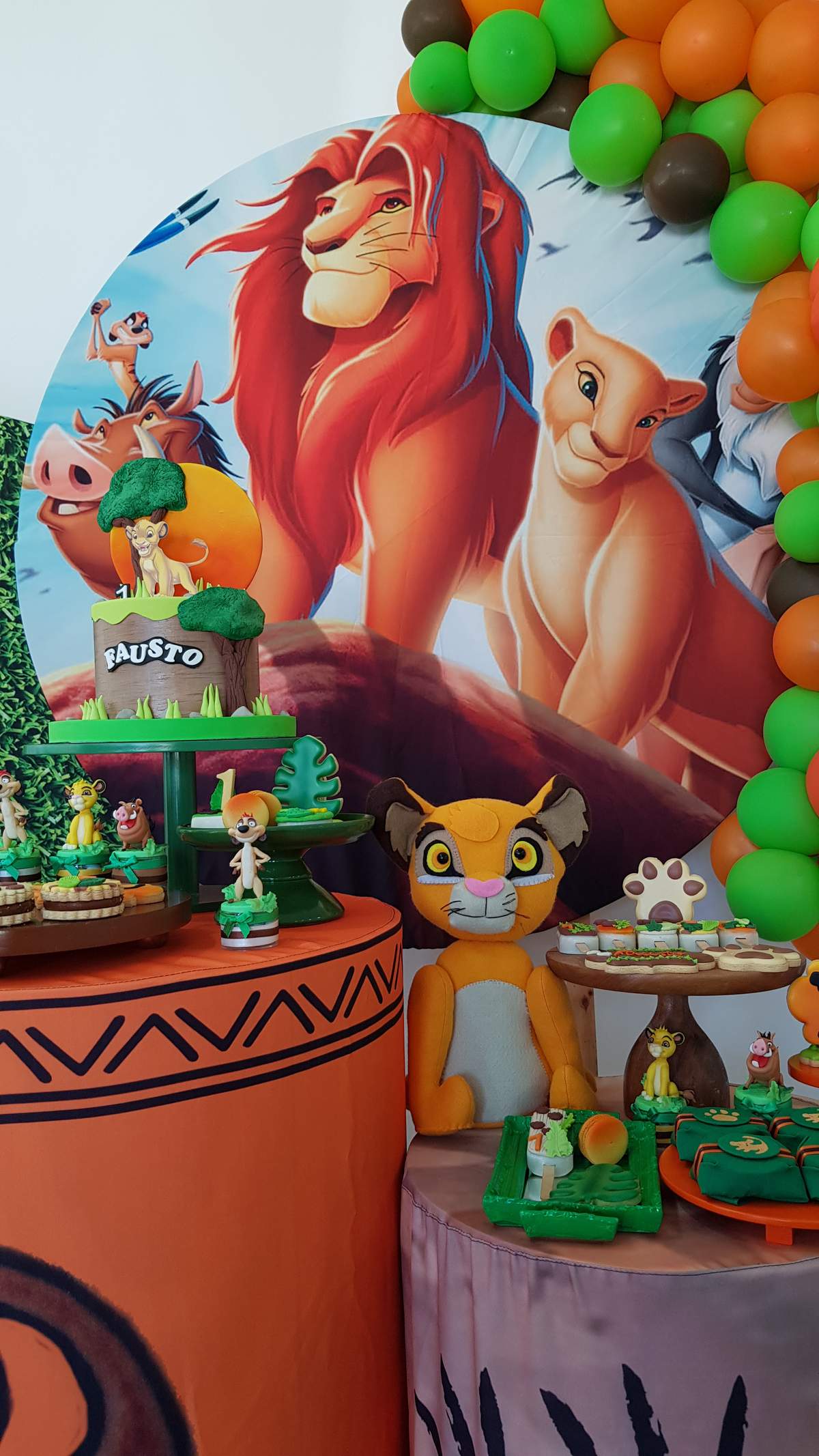 El Rey León Birthday Party Ideas | Photo 8 of 33 | Catch My Party