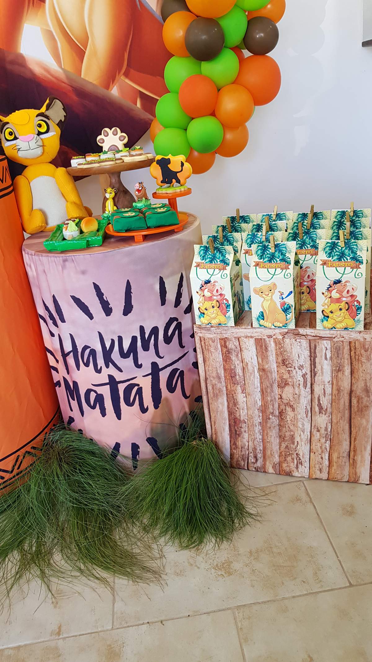 El Rey León Birthday Party Ideas | Photo 8 of 33 | Catch My Party