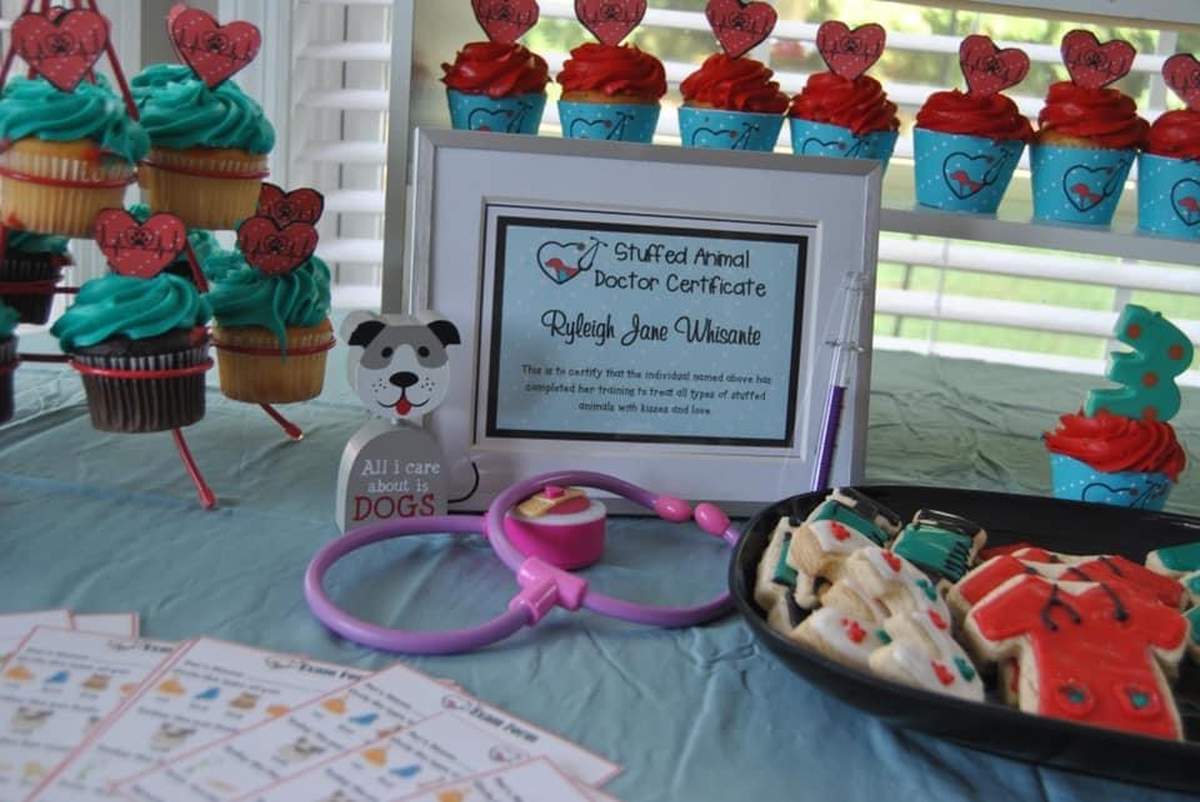 “Animal Doctor” -Vet Birthday Party Ideas | Photo 8 of 24 | Catch My Party