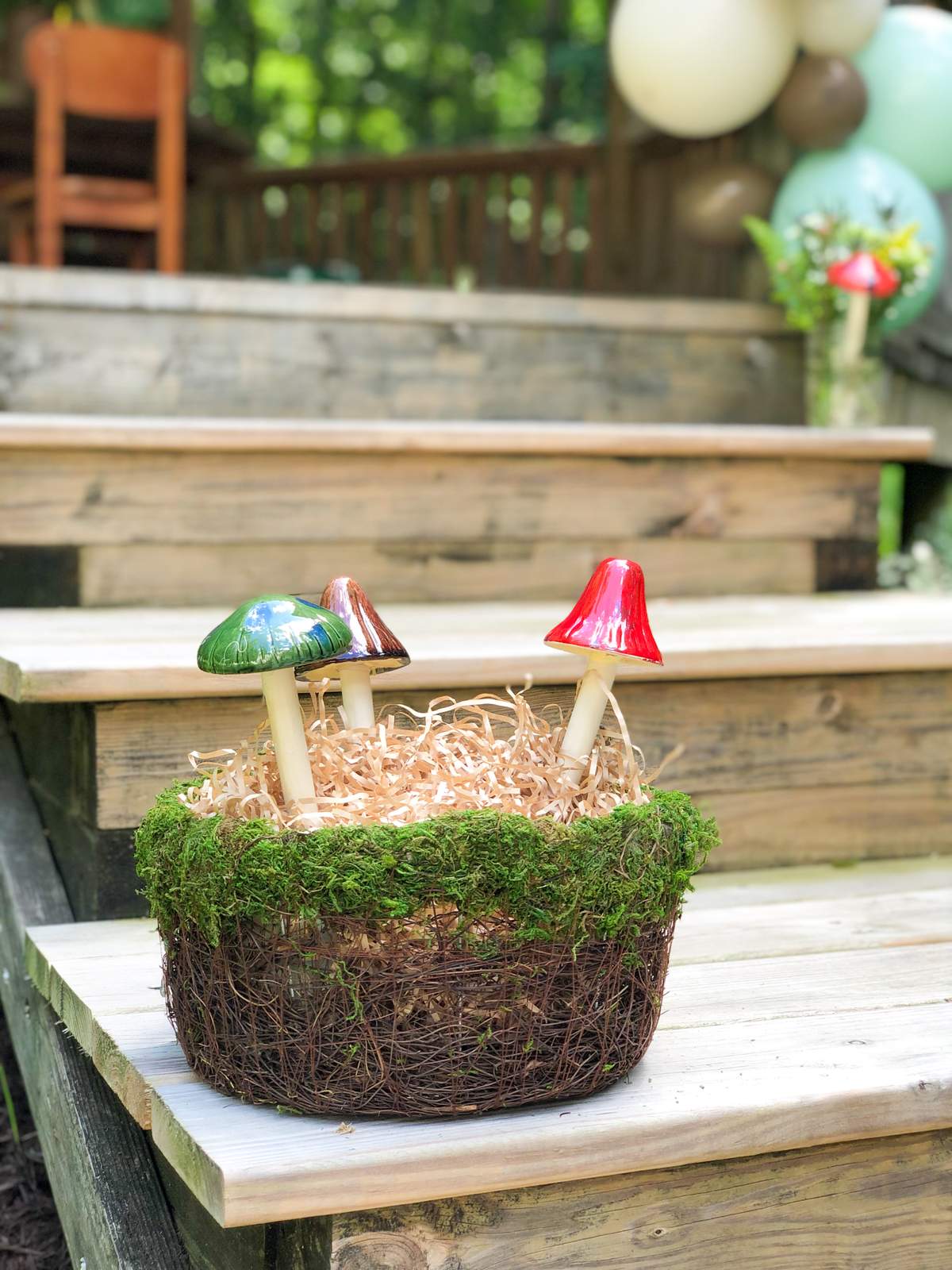Toadstool Birthday Party Ideas | Photo 15 of 51 | Catch My Party
