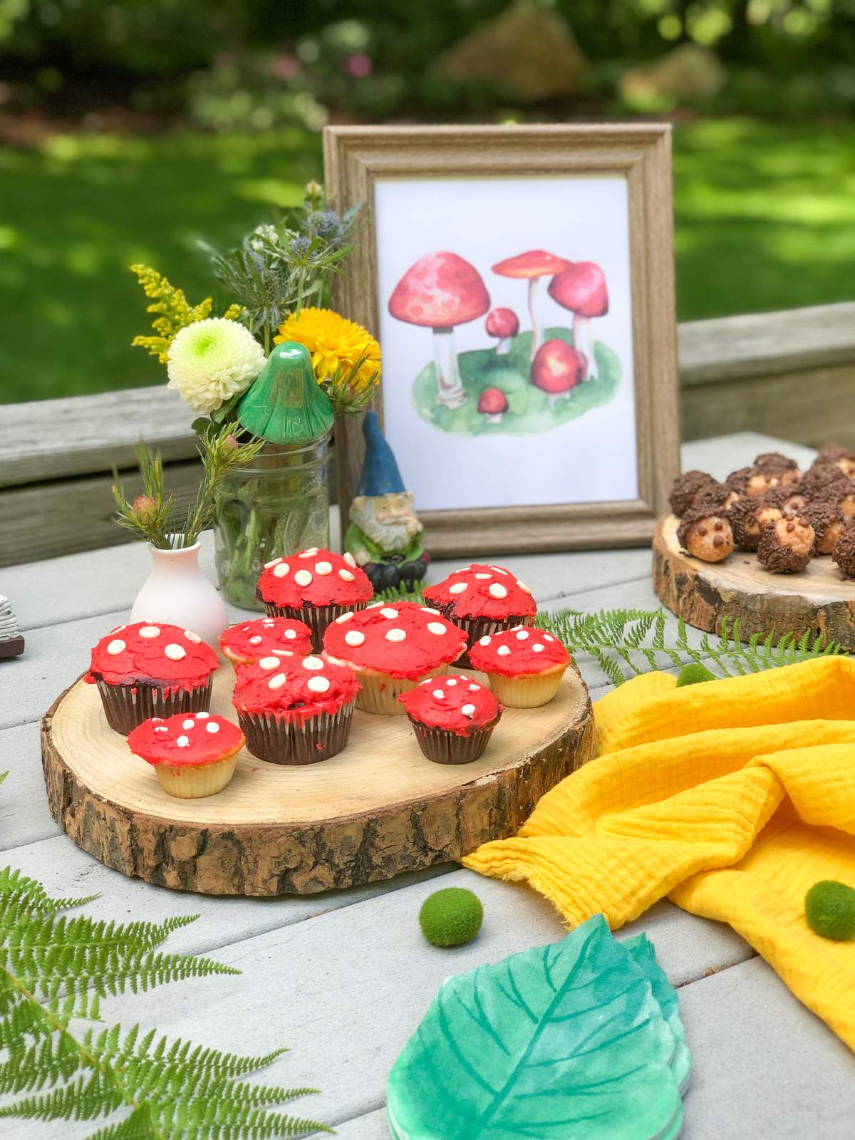 Toadstool Birthday Party Ideas | Photo 15 of 51 | Catch My Party