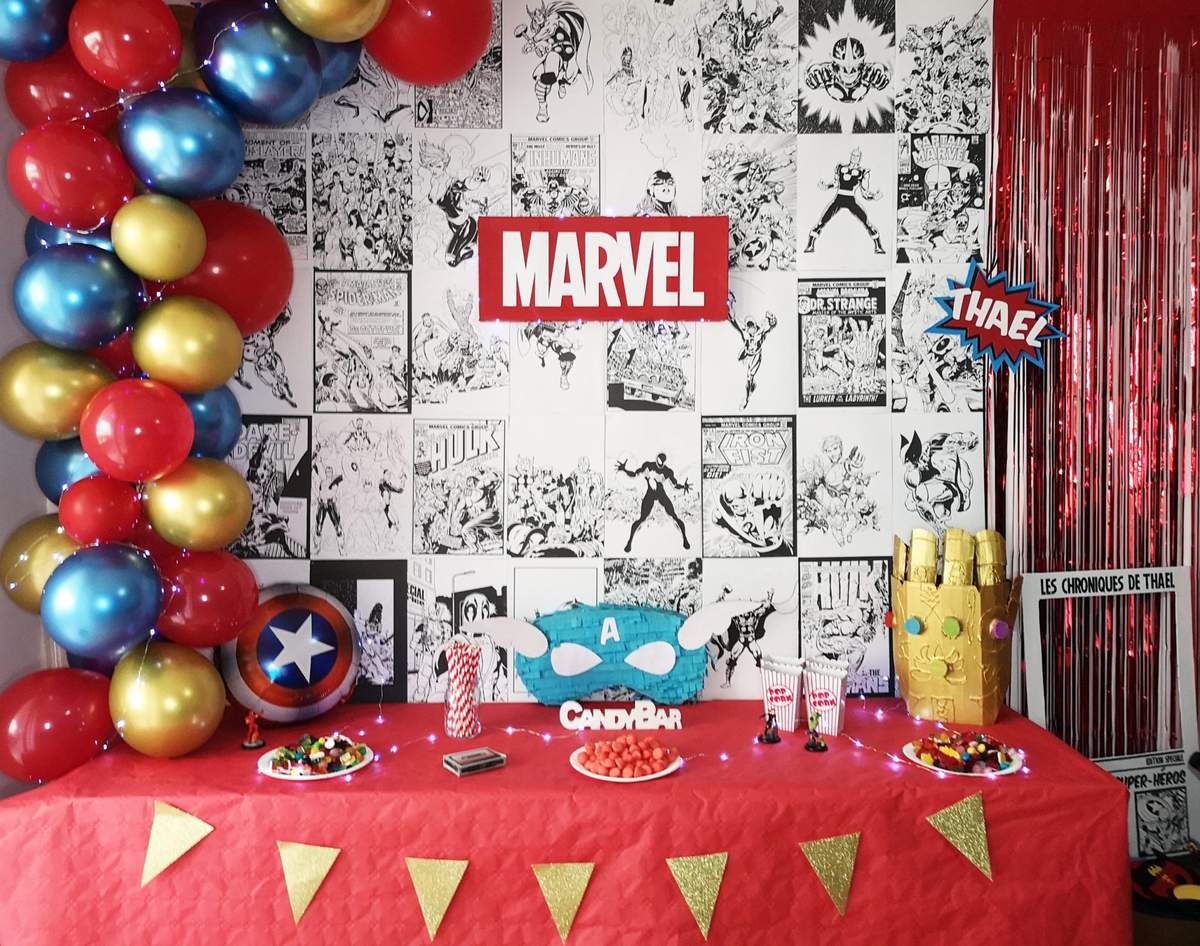 Marvel Birthday Party Ideas | Photo 4 of 32 | Catch My Party