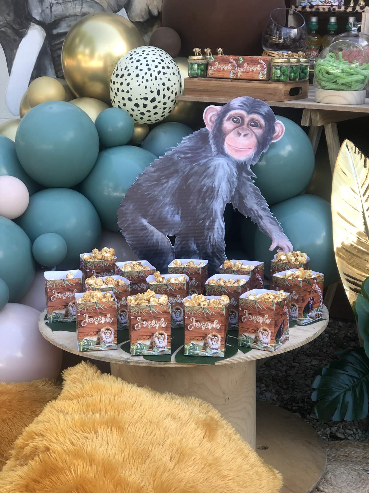 Jungle party Birthday Party Ideas | Photo 2 of 11 | Catch My Party