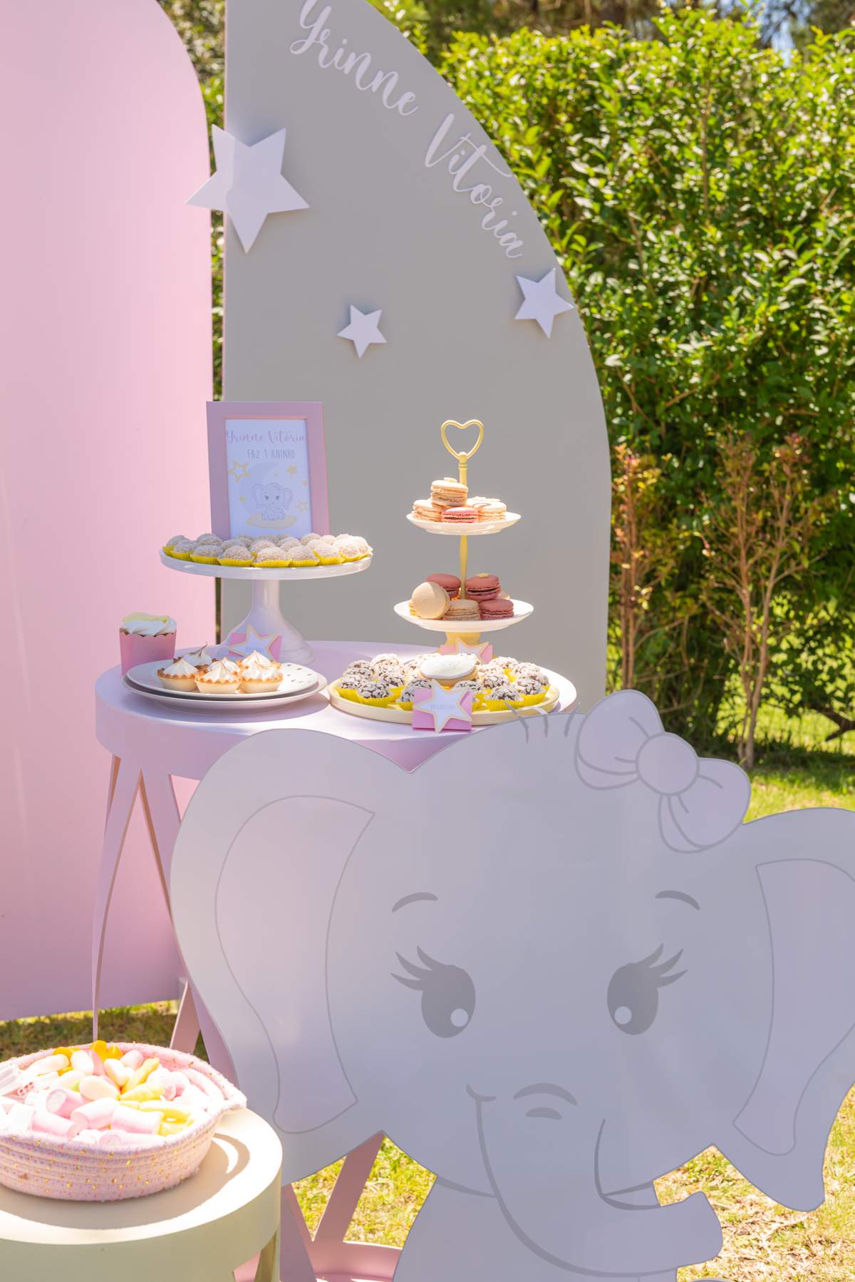 Elephants Birthday Party Ideas | Photo 1 of 8 | Catch My Party