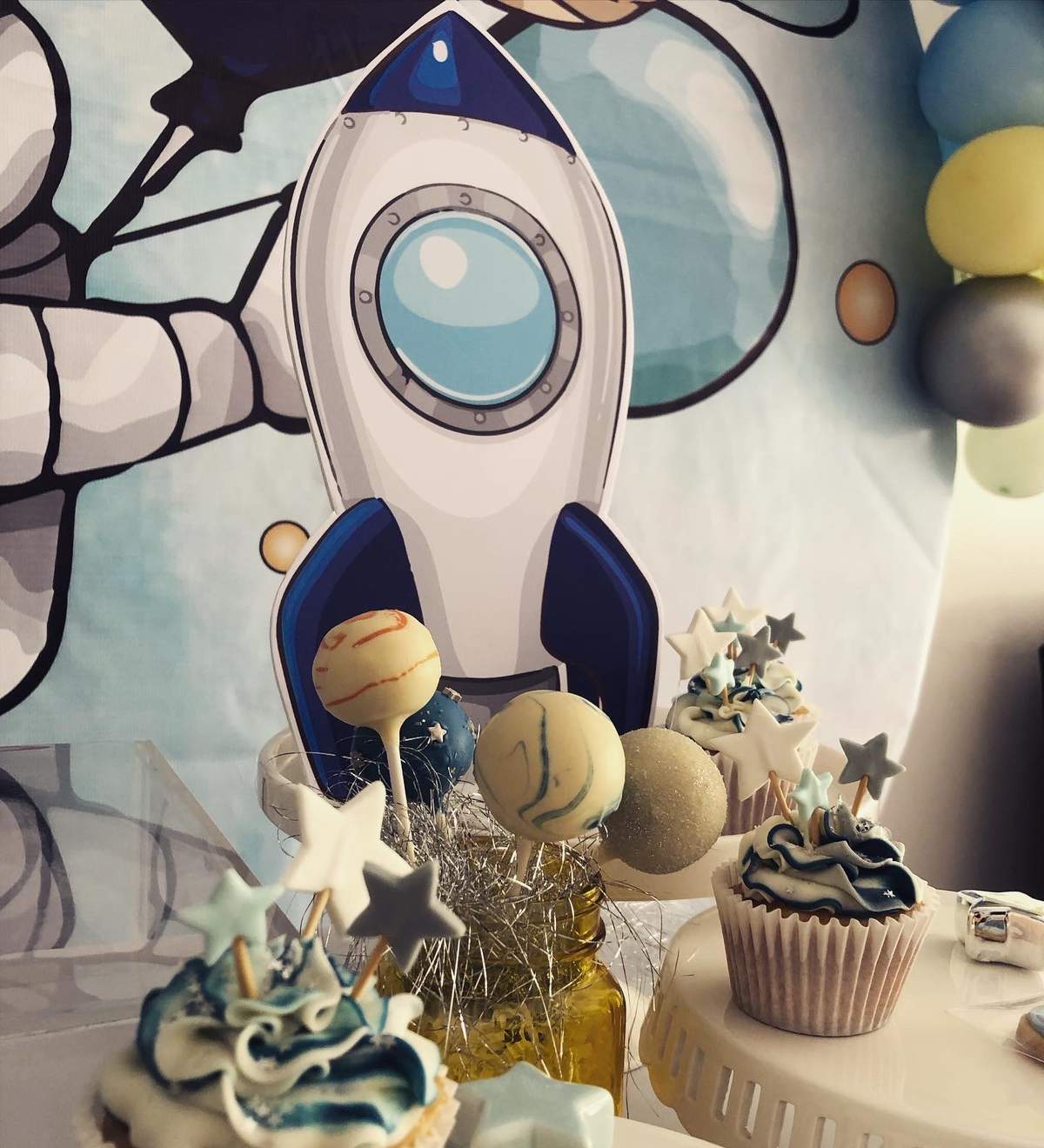 Astronauts / Space Birthday Party Ideas | Photo 7 of 15 | Catch My Party