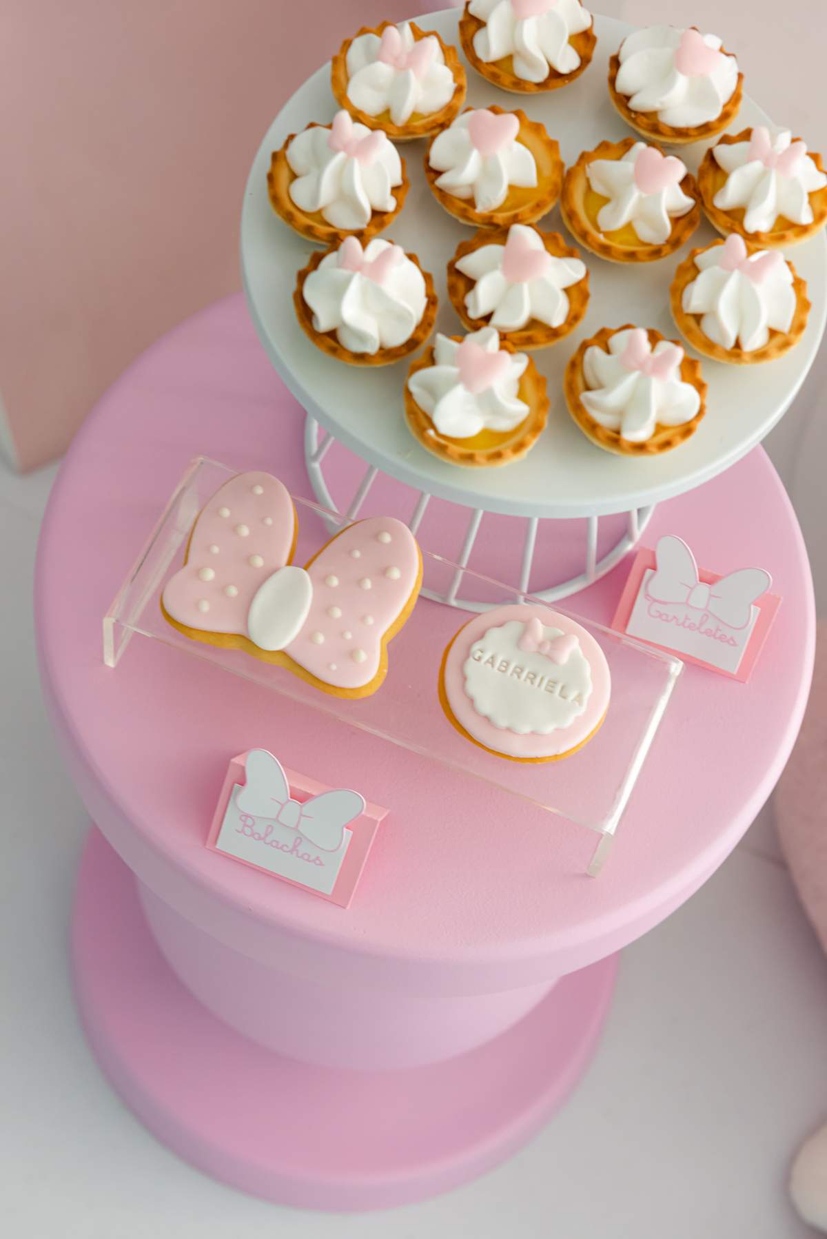 Mickey Mouse / Minnie Mouse Baptism Party Ideas | Photo 11 of 18 ...