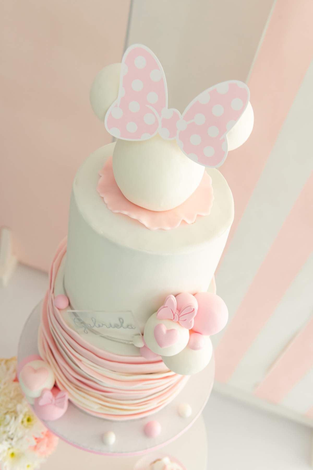 Mickey Mouse / Minnie Mouse Baptism Party Ideas | Photo 1 of 18 | Catch ...