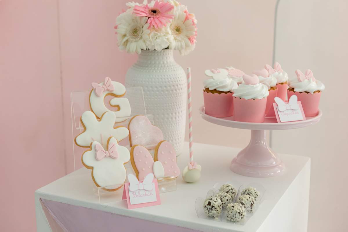 Mickey Mouse / Minnie Mouse Baptism Party Ideas | Photo 1 of 18 | Catch ...